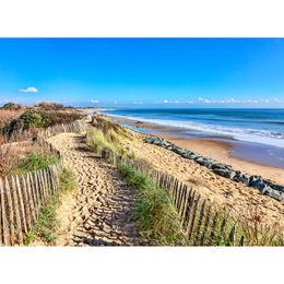 papermoon Fototapete &raquo;Dunes in Atlantic&laquo; glatt bunt Vlies