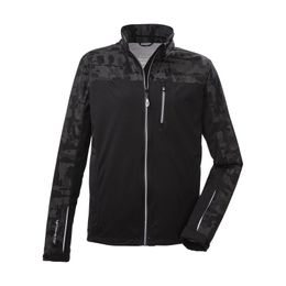 Killtec Herren Softshelljacke &raquo;KOS 31 MN SFTSHLL JCKT&laquo; Wasser- und windabweisend, reflektierende Details, packbar schwarz XL