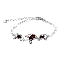 OSTSEE-SCHMUCK Damen OSTSEE-SCHMUCK Armband &raquo; Armband Herz Armband Herz&laquo; silber