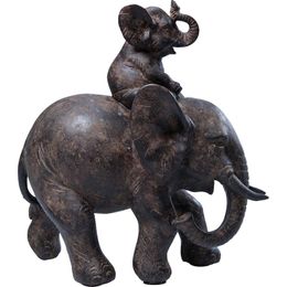KARE Dekofigur &raquo;Deko Figur Elefant Dumbo Uno&laquo; braun Polyresin