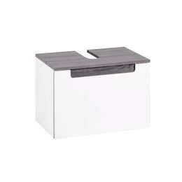 Welltime Waschbeckenunterschrank &raquo;Siena&laquo; Badm&ouml;bel, Breite 60 cm wei&szlig; MDF