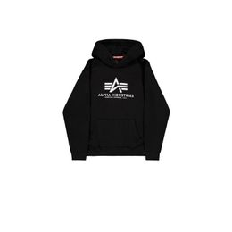 Alpha Industries Herren Hoodie &raquo;Basic Hoodie Carbon&laquo; schwarz L
