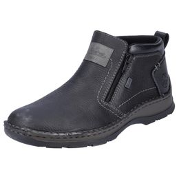 Rieker Herren Winterstiefelette mit beidseitigen Rei&szlig;verschl&uuml;ssen schwarz 41