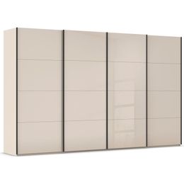 Rauch Schwebet&uuml;renschrank &raquo;Kleiderschrank Schrank Garderobe Schlafzimmerschrank SCALE-FYRA&laquo; edle viergeteilte T&uuml;ren mit Glas-Front viele Farben MADE 