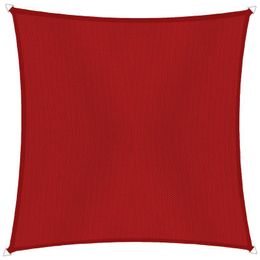 Windhager Sonnensegel &raquo;Capri Quadrat&laquo; 4x4m, rot rot Polyester