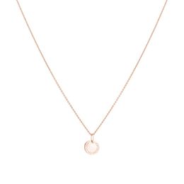 Liebeskind Berlin Damen Kette mit Anh&auml;nger &raquo;Schmuck Geschenk Gold 375 Halskette Gold Collection&laquo; rosa