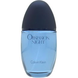 Calvin Klein Damen Eau de Parfum &raquo;Obsession Night&laquo; Orientalisch-blumiger Duft mit Bitterorange, Jasmin und Sandelholz. blau