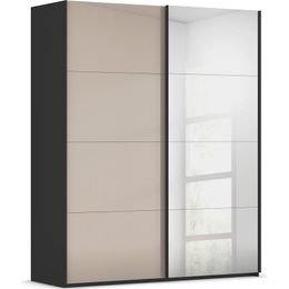 Rauch Schwebet&uuml;renschrank &raquo;Kleiderschrank Schrank Garderobe Schlafzimmerschrank SCALE-FYRA&laquo; edle viergeteilte T&uuml;ren Spiegel/Glas-Mix viele Farben MADE