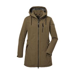 G.I.G.A. by Killtec G.I.G.A. Dx By Killtec Damen G.I.G.A. DX by killtec Softshellparka &raquo;GW 46 WMN SFTSHLL PRK&laquo; Softshell Parka mit Teddyfell, abzippbare Kapuze, 8.000 mm 