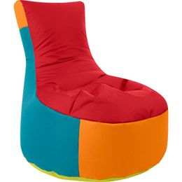 SITTING POINT Sitzsack &raquo;Harlekin Swing&laquo; 1 Stk. tlg. gr&uuml;n Polyester, Polystyrol