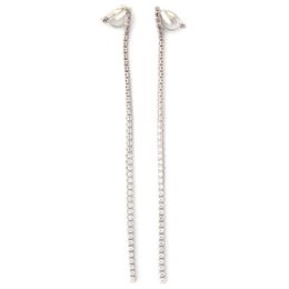 Firetti Damen Paar Ohrclips &raquo;elegant, zeitlos, feminin&laquo; mit Strassstein wei&szlig;