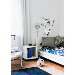 Komar Wandtattoo &raquo;Frozen Olaf&laquo; 50 x 70 cm (Breite x H&ouml;he) - Kinderzimmer, Wandsticker schwarz Folie