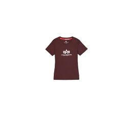 Alpha Industries Damen T-Shirt &raquo;New Basic T-Shirt BL W&laquo; rot XS
