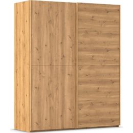 Rauch Schwebet&uuml;renschrank &raquo;Kleiderschrank Schrank Garderobe Schlafzimmerschrank SCALE-WOOD&laquo; senkrecht geteilte T&uuml;ren in robuster massiver Asteiche 