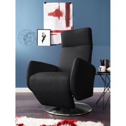 Sit & More sit&more TV-Sessel &raquo;Kobra&laquo; schwarz Luxus-Microfaser (90% Polyester, 10% Polyamid);Flachgewebe (100% Polyester);Struktur (100% Polyester)
