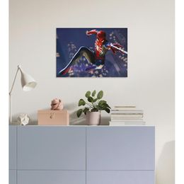 Komar Leinwandbild &raquo;Marvel Spider-Man Web Shoot&laquo; Disney 1 Stk. tlg. 60 x 40 cm (Breite x H&ouml;he) - Kinderzimmer, Dekoration Vlies