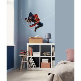 Komar Wandtattoo &raquo;Marvel Spider-Man Night&laquo; 50 x 70 cm (Breite x H&ouml;he) - Kinderzimmer, Wandsticker blau Folie