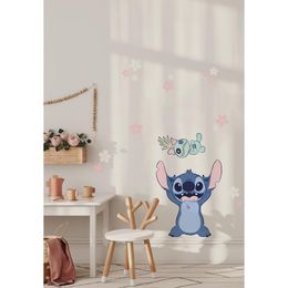 Komar Wandtattoo &raquo;Disney Lilo and Stitch Lifesize&laquo; 50 x 70 cm (Breite x H&ouml;he) - Kinderzimmer, Wandsticker gr&uuml;n