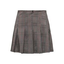 Only Damen Only Minirock &raquo;ONLFINE PLEAT SKIRT BOX JRS&laquo; braun M (38)