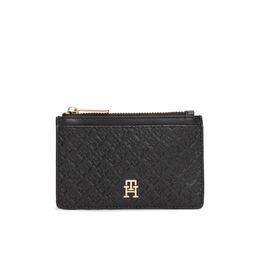 Tommy Hilfiger Damen Kartenetui &raquo;TH ICON LONG CC HOLDER MONO&laquo; Unisex Minigeldbeutel, Portemonnaie mit TH-Schmucklogo