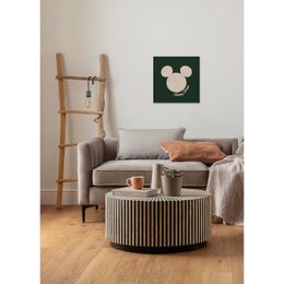 Komar Leinwandbild &raquo;Disney Mickey Mouse Stamp&laquo; Disney Set, 1 Stk. tlg. 40 x 40 cm (Breite x H&ouml;he) - Kinderzimmer, Dekoration gr&uuml;n Vlies