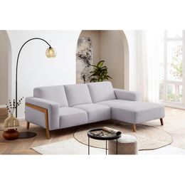 exxpo - sofa fashion Ecksofa &raquo;Starr, modern und klassisches Design, hochwertige Verarbeitung, bequem&laquo; L-Form, wahlw. elektrische Sitztiefenverstellung