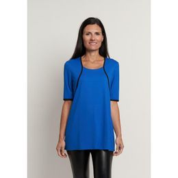 Seidel Moden Damen T-Shirt &raquo;Exklusiv bei OTTO&laquo; in 2in1 Optik, MADE IN GERMANY blau 34