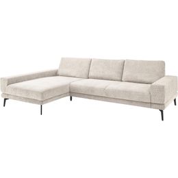 set one by Musterring Ecksofa &raquo;SO 3600 optimaler Sitzkomfort in Federkern o. Kaltschaum, 2 Sitzh&ouml;hen&laquo; Sitzh&ouml;he 42 cm, Kaltschaum, B 293 x T 180 cm, 