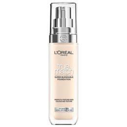 L'Or&eacute;al L'or&eacute;al Paris Damen L'OR&Eacute;AL PARIS Foundation &raquo;L'Or&eacute;al Paris True Match Foundation&laquo; Spendet Feuchtigkeit, mittlere Deckkraft, passt sich dem Hautton an