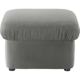 DOMO collection Hocker &raquo;Pegnitz&laquo; grau 100% Polyester