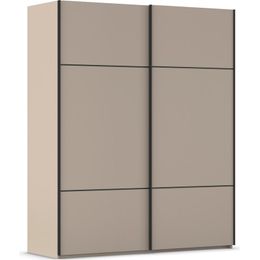 Rauch Schwebet&uuml;renschrank &raquo;Kleiderschrank Schrank Garderobe Schlafzimmerschrank SCALE-TRIO&laquo; edle dreigeteilte Front, 2 Zierleisten in Griff-Farbe MADE