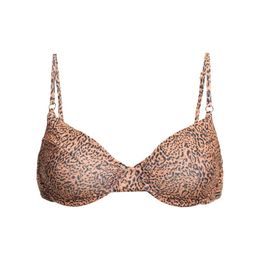 Billabong Damen B&uuml;gel-Bikini-Top &raquo;Hidden Shore Morgan&laquo; braun S, Cup B