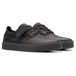Clarks Herren Sneaker &raquo;Streethill Lace&laquo; Schn&uuml;rschuh mit Lederinnensohle schwarz 41