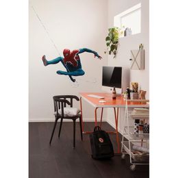 Komar Wandtattoo &raquo;Marvel Spider-Man Epic Swinging&laquo; 70 x 100 cm (Breite x H&ouml;he) - Kinderzimmer, Wandsticker blau Folie