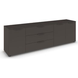 Rauch Schubkastenkommode &raquo;Kommode T&uuml;rkommode Sideboard Kombikommode FLIPP&laquo; Breite 200 cm mit 2 Einlegeb&ouml;den, 3-t&uuml;rig mit 3 Schubladen und Soft-Close-