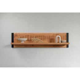 Home Affaire Wandregal &raquo;Elda&laquo; 1 Stk. tlg. Wandboard f&uuml;r Dein Wohnzimmer oder Flur &ndash; (B/T/H) 110/23/28 cm Holzwerkstoff