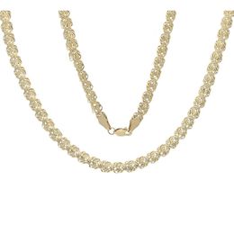 Vivance Damen Goldkette &raquo;rose necklace&laquo; gelb
