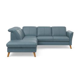 Sit & More sit&more Ecksofa &raquo;Romero L-Form&laquo; wahlweise mit oder ohne TV-Funktion, Bettfunktion, Bettkasten bunt 100% Polyester