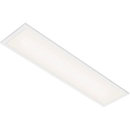 Briloner Leuchten LED Panel &raquo;7067016 Simple&laquo; LED-Board Neutralwei&szlig; Deckenlampe, 100x25x6cm, Wei&szlig;, 22W, Wohnzimmer, Schlafzimmer, K&uuml;che wei&szlig;