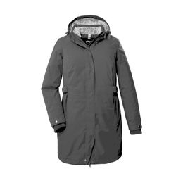 STOY Damen STOY Parka &raquo;STW 11 WMN PRK&laquo; Wasserdichter, atmungsaktiver Damenparka mit abnehmbarer Kapuze schwarz 48