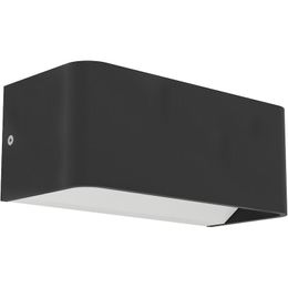 Eglo Wandleuchte &raquo;SANIA-Z Wandlampe - Alu, Stahl - LED - 1X10W - IP55&laquo; LED-Modul 1 Stk. Kaltwei&szlig; Neutralwei&szlig; RGB Warmwei&szlig; Au&szlig;enbeleuchtung, 