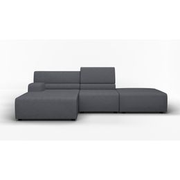 Egoitaliano Ecksofa &raquo;Babouche, Designsofa mit au&szlig;ergew&ouml;hnlichem Sitzkomfort zum Wohlf&uuml;hlen&laquo; blau Luxus-Micofaser Lederoptik (100% Polyester) ist ein neues 