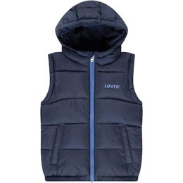 Levi's Kids Herren Levi's Kids Steppweste &raquo;LVB ESSENTIAL VEST&laquo; mit farblich abgesetztem Rei&szlig;verschluss blau 3 (98)