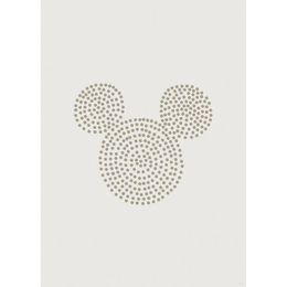 Komar Bild &raquo;Mickey ́s Score&laquo; Disney 1 Stk. tlg. Wandbild zur Dekoration im Kinderzimmer - ohne Rahmen beige Holz, Papier