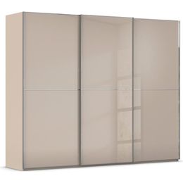 Rauch Schwebet&uuml;renschrank &raquo;Kleiderschrank Schrank Garderobe Schlafzimmerschrank SCALE-DUO&laquo; edle zweigeteilte T&uuml;ren Glas-Front mit 3 Zierleisten MADE 