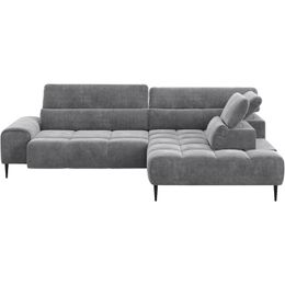 COTTA Ecksofa &raquo;Theo L-Form, B: 298 cm&laquo; mit Kopfteilverstellung, optional Sitztiefenverstellung 92% POLYESTER (PES) / 8% POLYAMID (PA)
