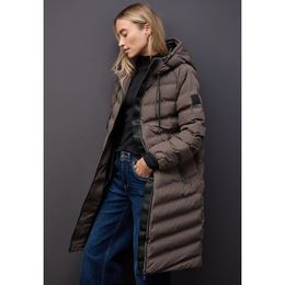 Street One Damen Street One Steppjacke mit Kapuze und geklebten N&auml;hten 44