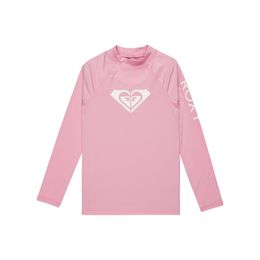 Roxy M&auml;dchen Rash Guard &raquo;Whole Hearted&laquo; pink 6(115-120cm)