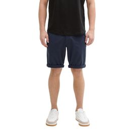 Tom Tailor Denim Herren Tom Tailor Denim Sommerhose mit G&uuml;rtel blau S, N-Gr