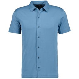 Ragman Herren Ragman Poloshirt blau S